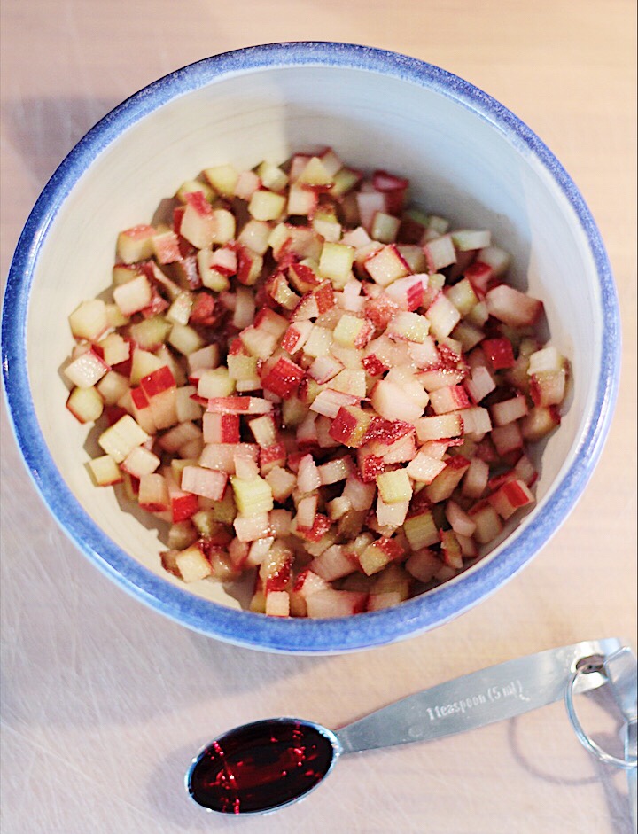 Savory Spring Rhubarb Salsa - West Coast Kitchen Garden