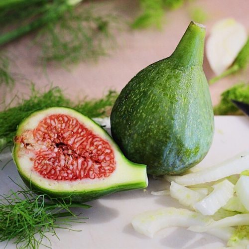 Fresh Fig Salad is Easy and Healthy with Arugula and Prosciutto