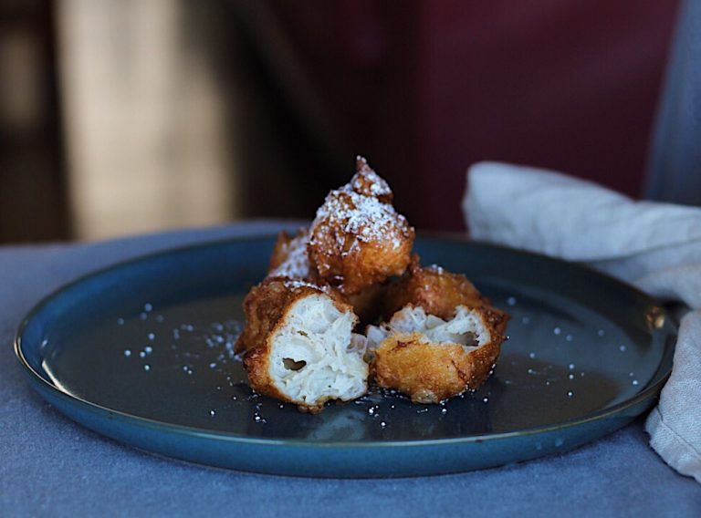 French Apple Beignets Recipe (Apple Fritters) - West Coast Kitchen Garden
