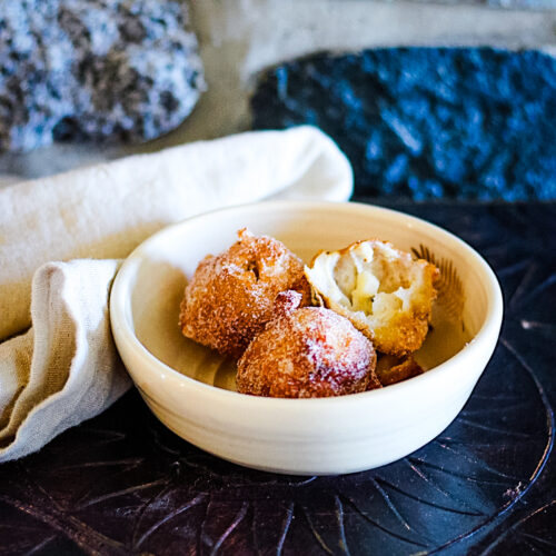 French Apple Beignets Recipe (Apple Fritters) - West Coast Kitchen Garden