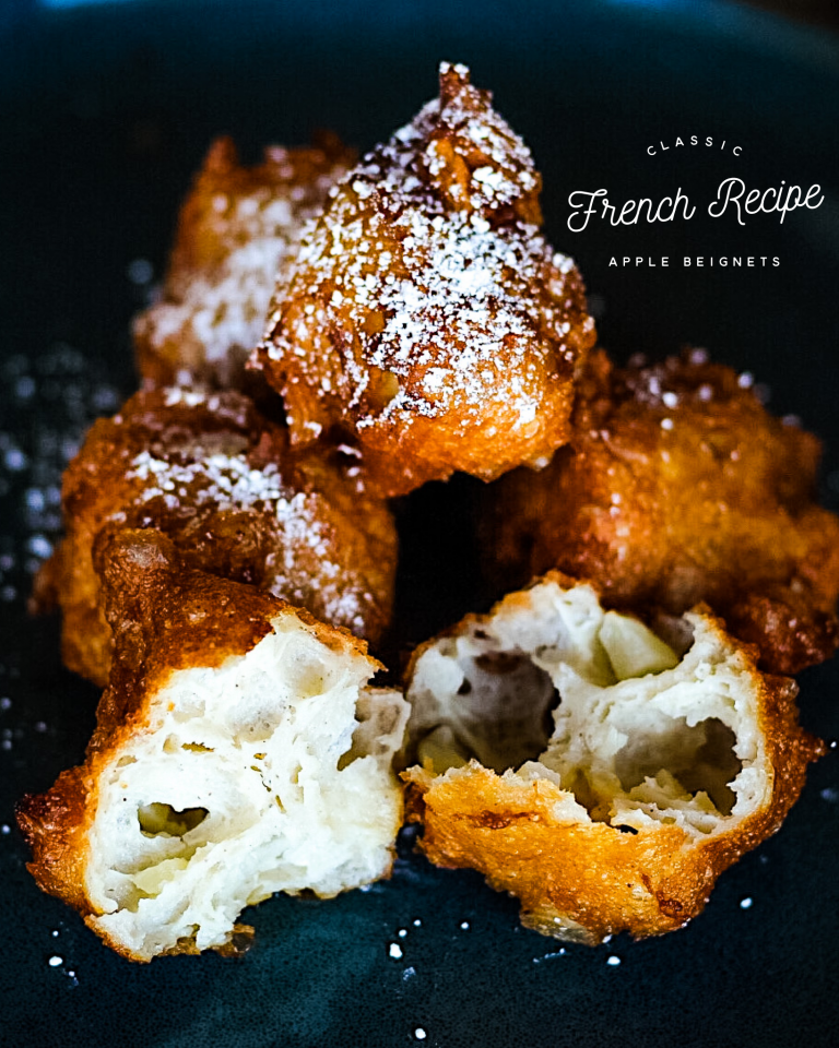 French Apple Beignets Recipe (Apple Fritters) - West Coast Kitchen Garden