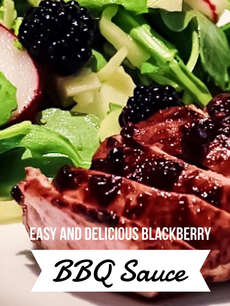 Blackberry Barbecue Sauce - West Coast Kitchen Garden