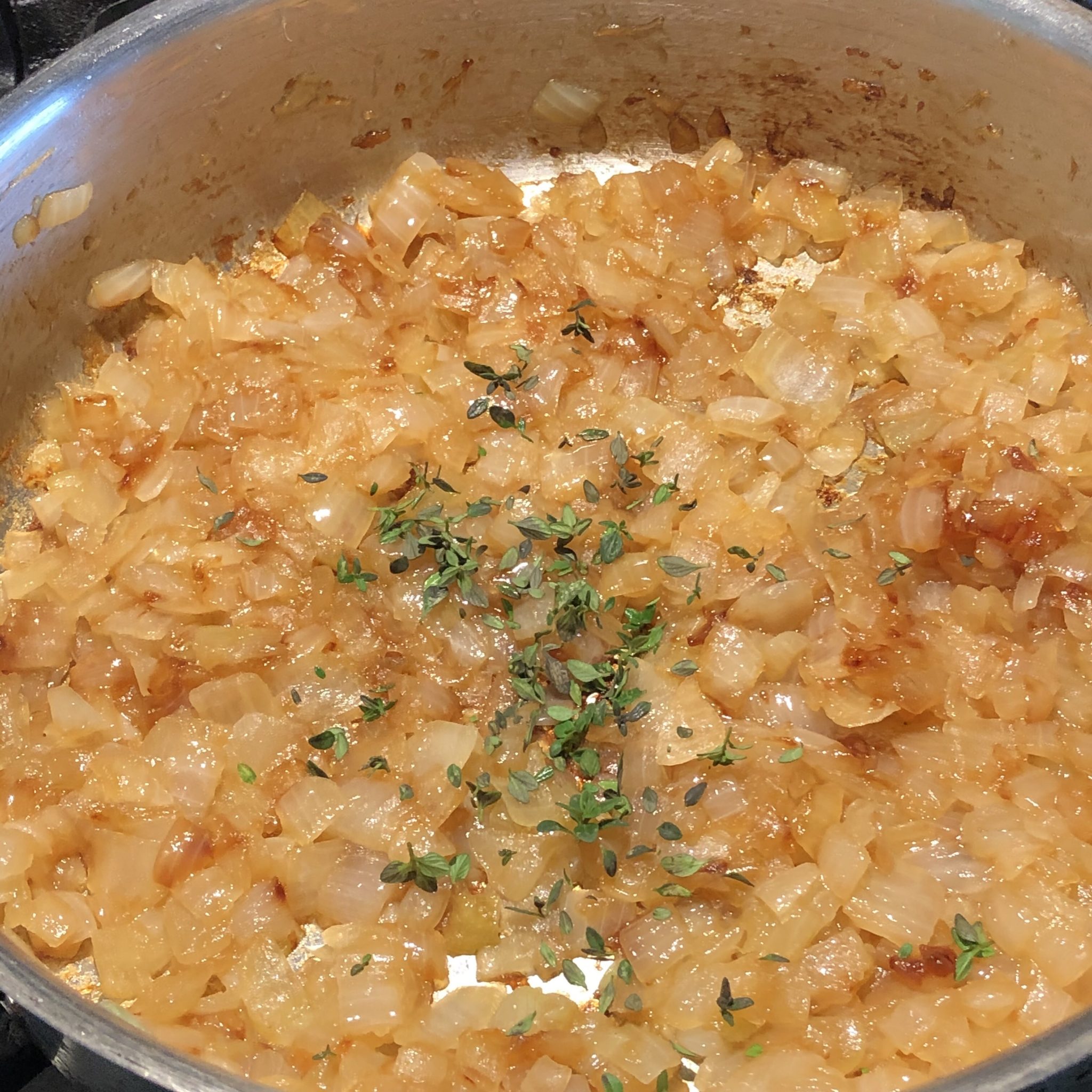 Caramelized Onion and Blue Cheese Dip - West Coast Kitchen Garden