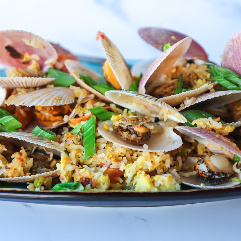 Scallop Fried Rice - West Coast Kitchen Garden