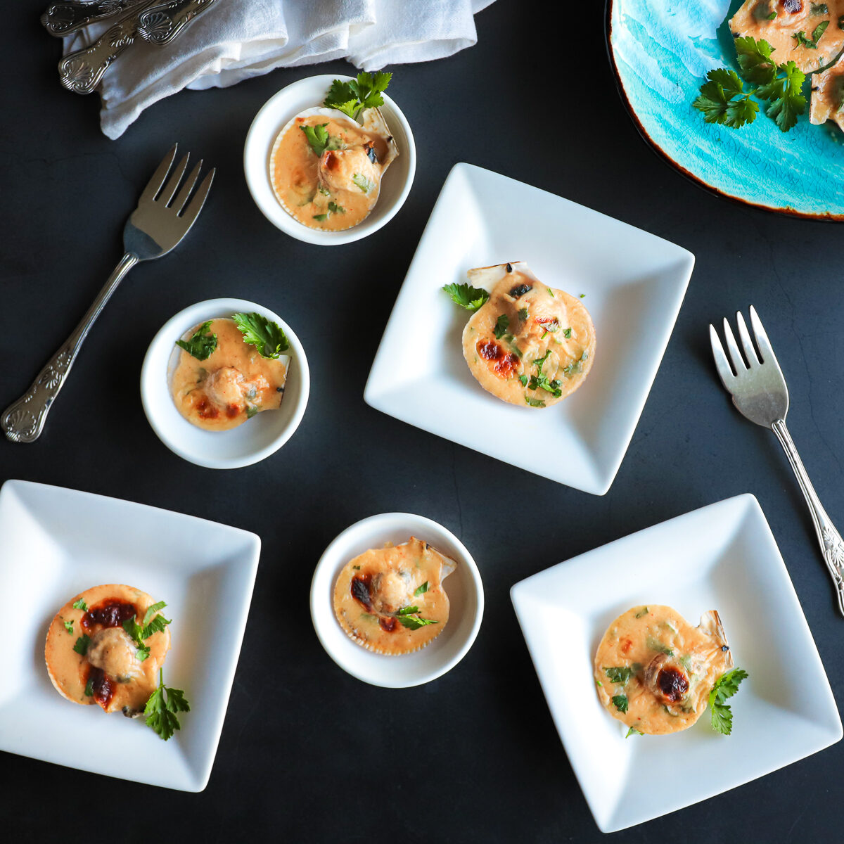 Broiled Scallops In Shell - West Coast Kitchen Garden