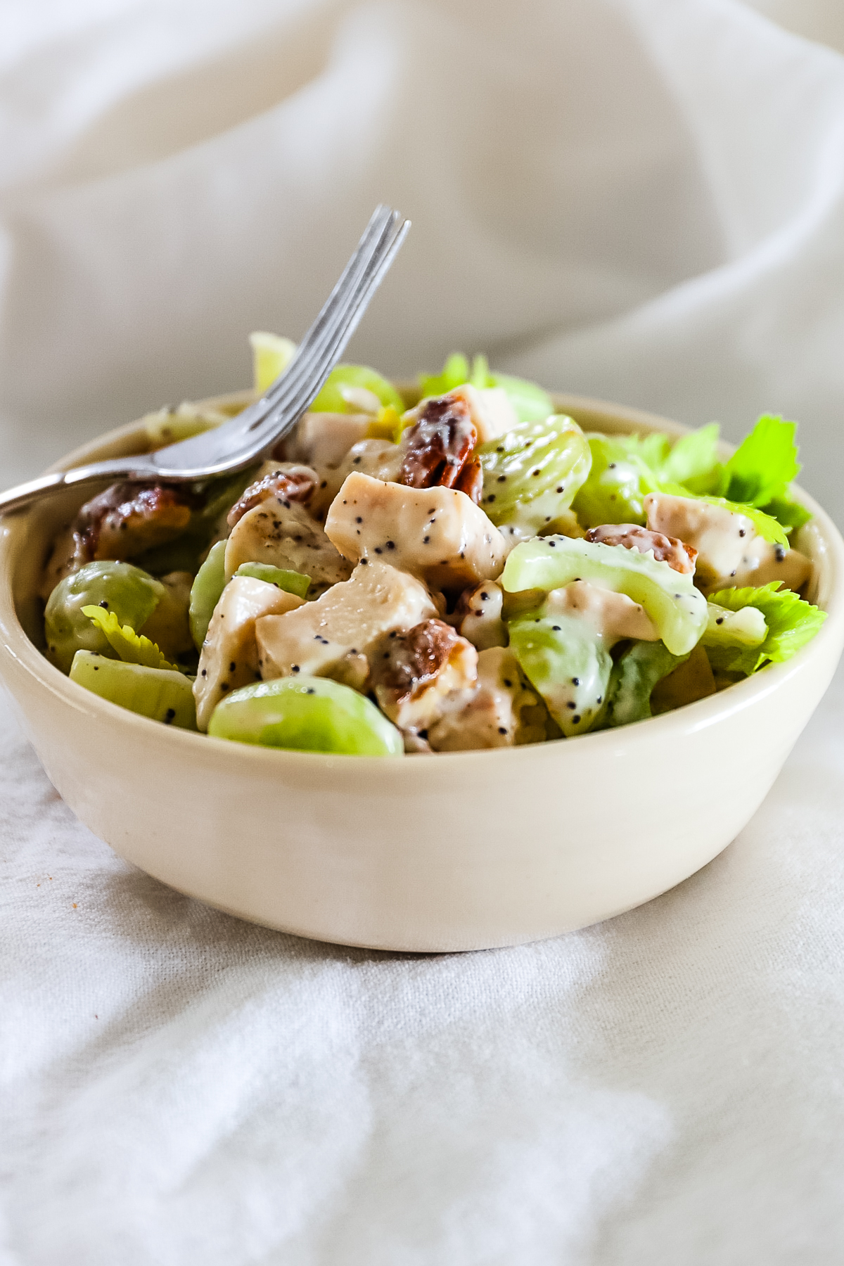 Healthy California Chicken Salad Recipe With Grapes - Salads and Sides