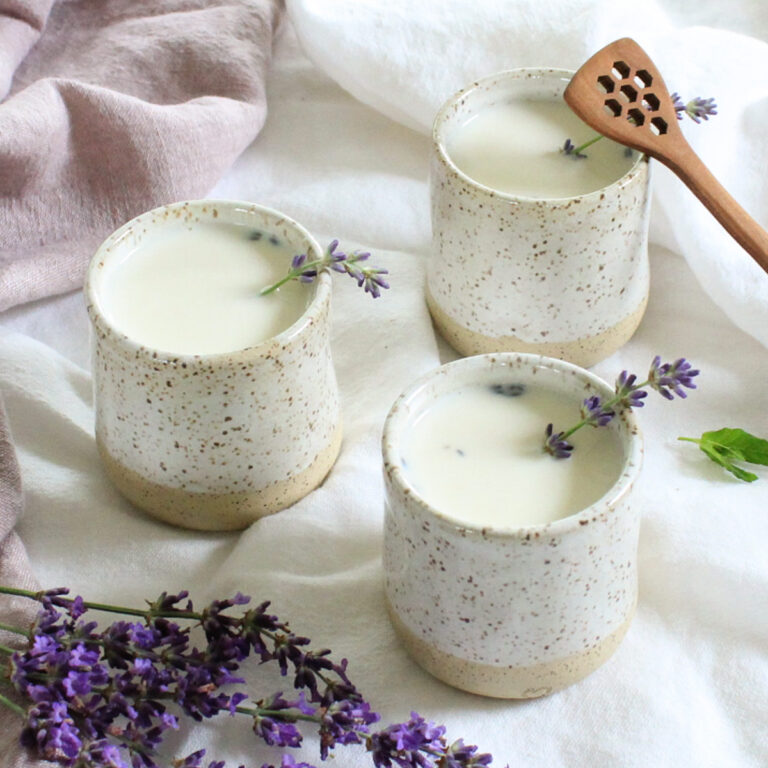 Traditional Lavender Milk Tea - West Coast Kitchen Garden