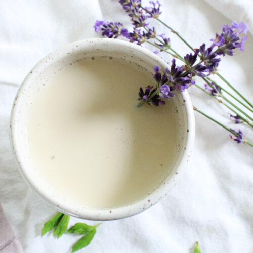 Traditional Lavender Milk Tea - West Coast Kitchen Garden
