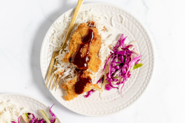 Crispy Japanese Fish Katsu With Homemade Katsu Sauce