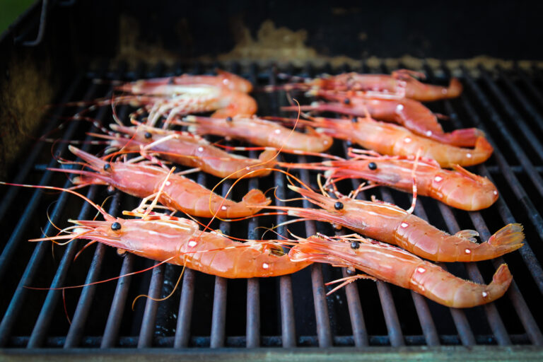 Easy Grilled Spot Prawns With Garlic Butter - West Coast Kitchen Garden