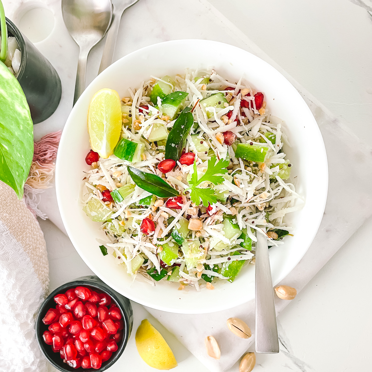 Easy Kakdi Koshimbir, A Refreshing Indian Cucumber Salad - West Coast ...
