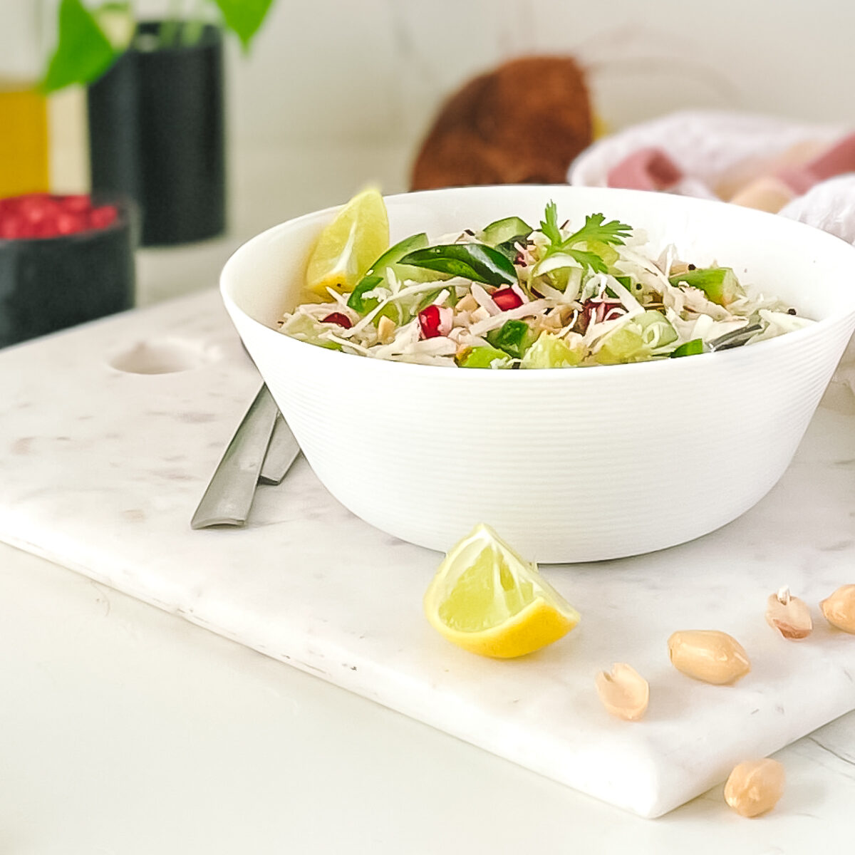 Easy Kakdi Koshimbir, A Refreshing Indian Cucumber Salad - West Coast ...