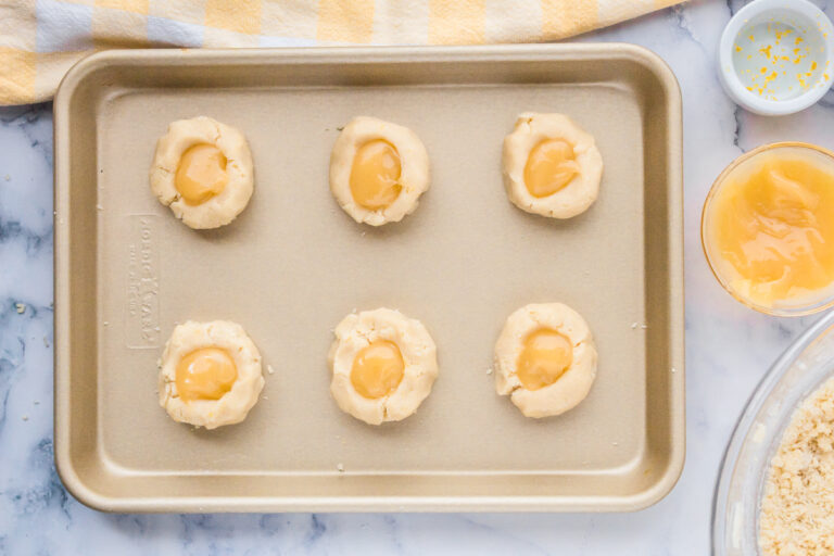 Best Lemon Curd Thumbprint Cookies (30 minute recipe) - West Coast ...