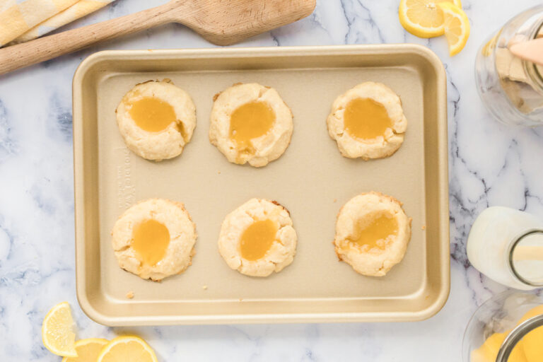 Best Lemon Curd Thumbprint Cookies (30 minute recipe) - West Coast ...