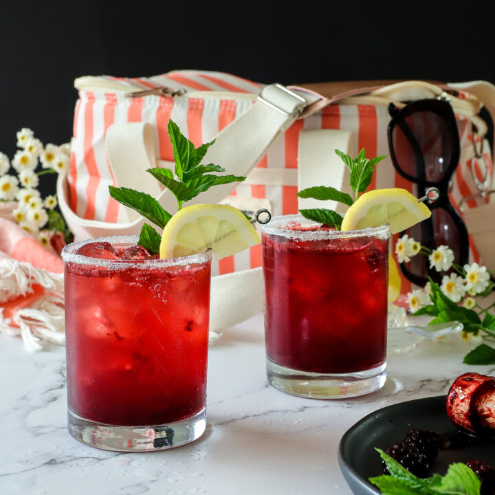 Summer Blackberry Smash - An Easy Gin Cocktail Recipe - West Coast ...