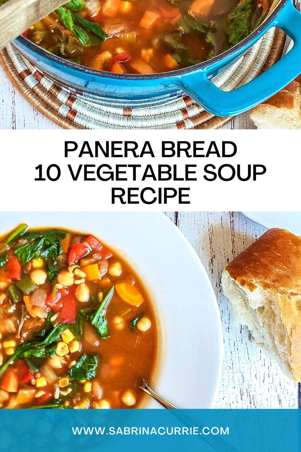 The Best Panera Bread 10 Vegetable Soup Recipe (Copycat) - West Coast ...