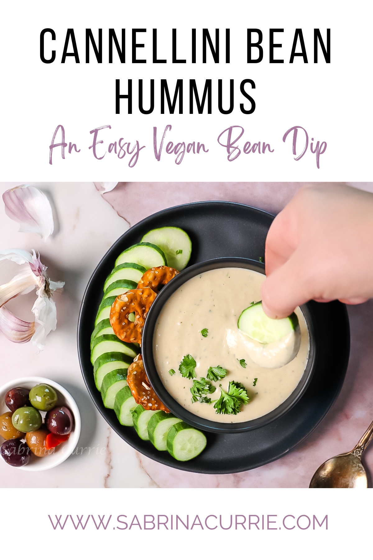 Easy Creamy Cannellini Bean Hummus (White Bean Dip) - West Coast ...
