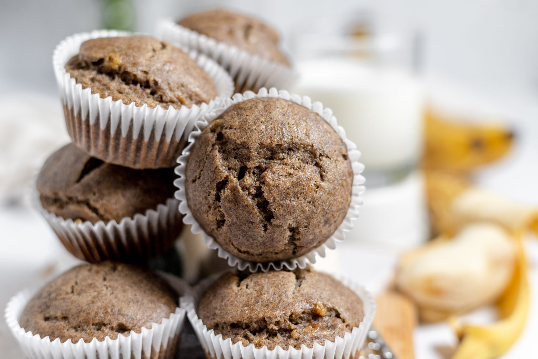 Easy Banana Buckwheat Muffins (Nut Free Recipe) - West Coast Kitchen Garden