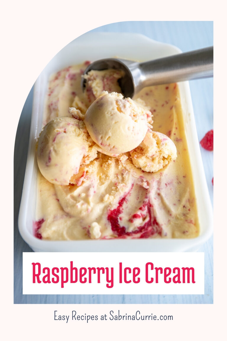 Easy Homemade Raspberry Ice Cream With Fresh Berries - West Coast ...