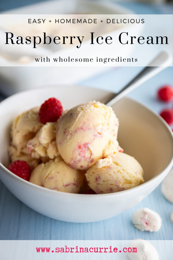Easy Homemade Raspberry Ice Cream With Fresh Berries - West Coast ...