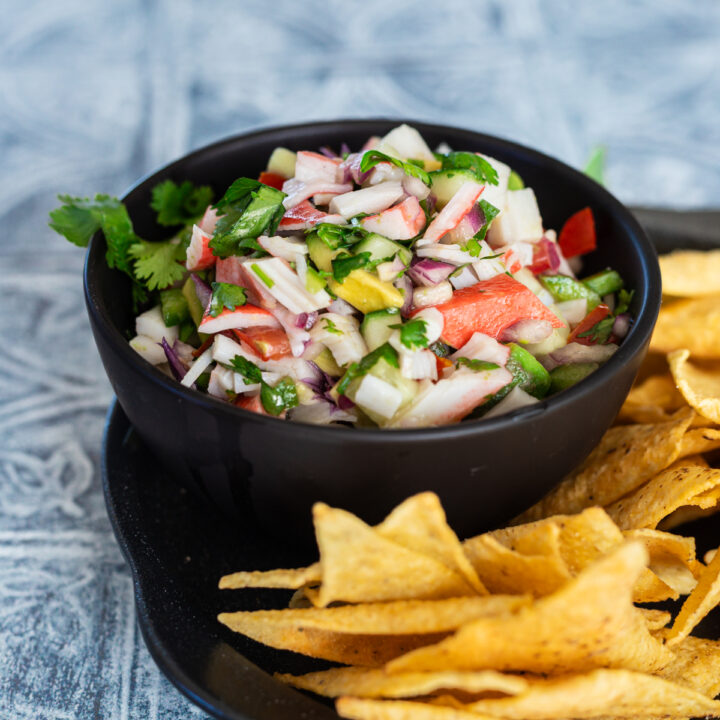 Easy Imitation Crab Ceviche Appetizer (Ceviche de Jaiba) - West Coast ...