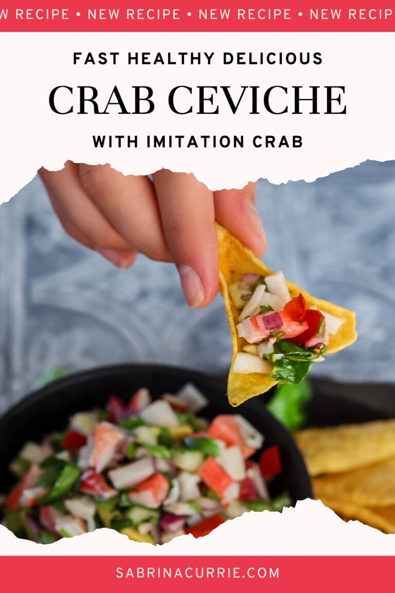 Easy Imitation Crab Ceviche Appetizer (Ceviche de Jaiba) - West Coast Kitchen Garden