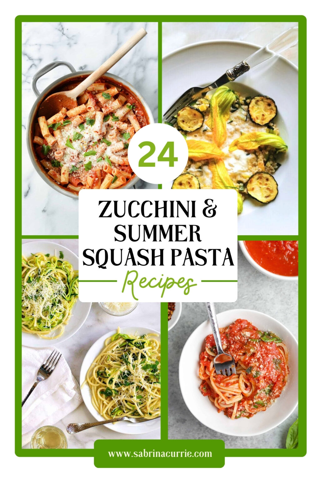 24 Light Pasta Recipes with Zucchini and Summer Squash - West Coast ...
