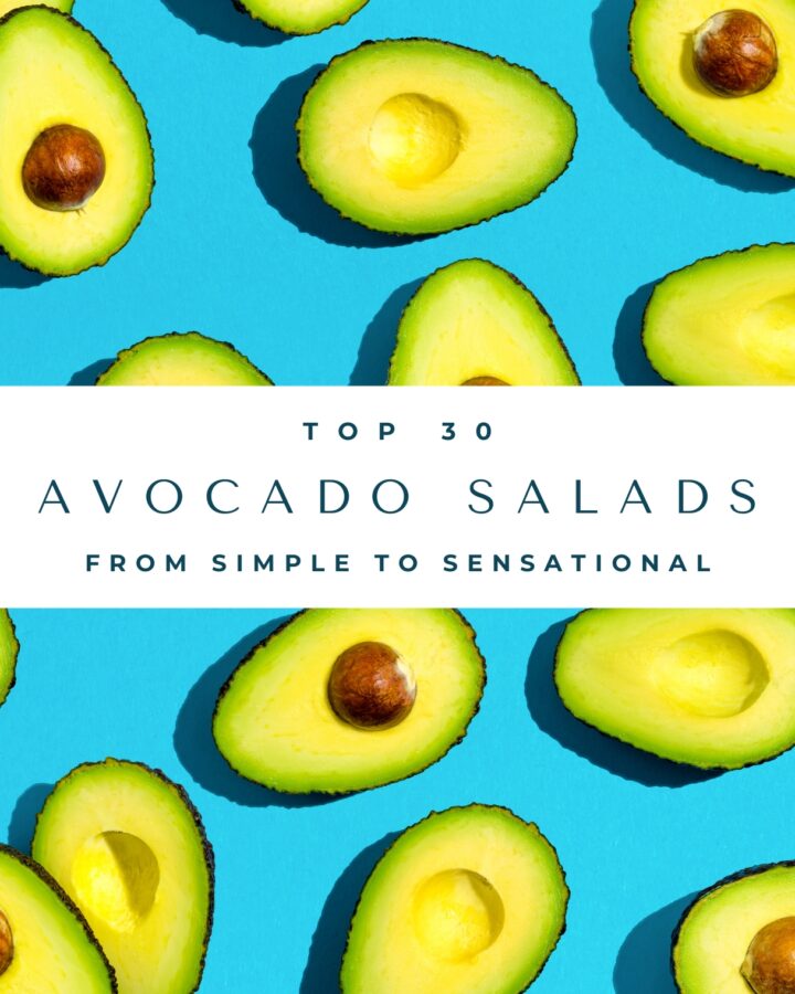 30+ Easy Avocado Salad Recipes From Simple To Fancy - West Coast ...