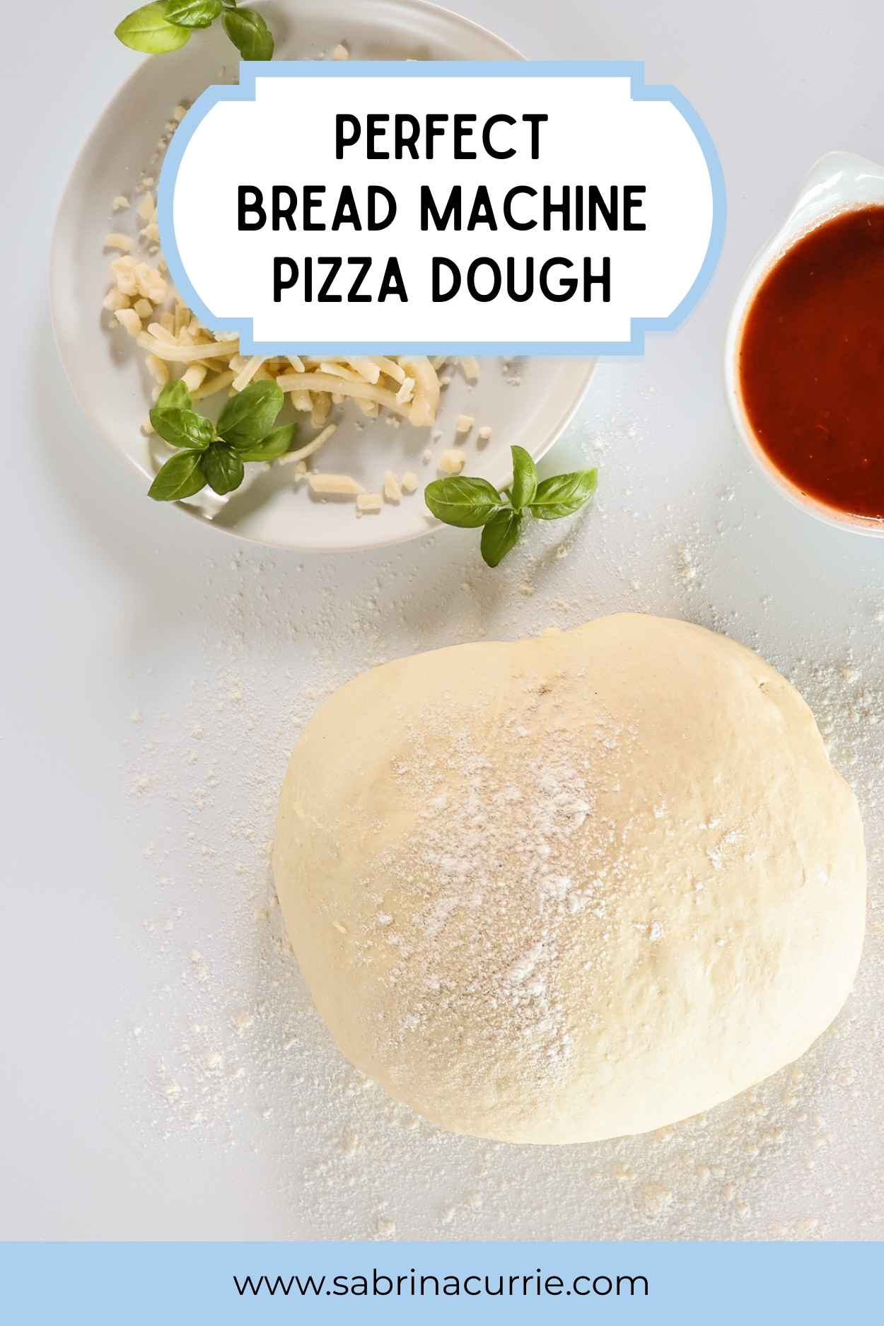 Easy Delicious Bread Machine Pizza Dough Recipe - West Coast Kitchen Garden